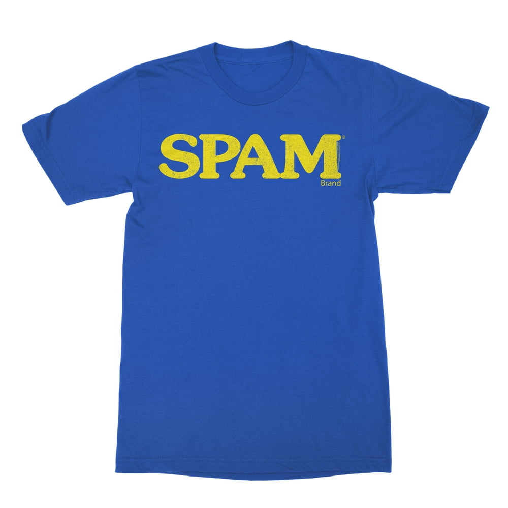 SPAM - SPAM Canned Hormel & Co. SPAM Brand Distressed Logo Royal Blue ...