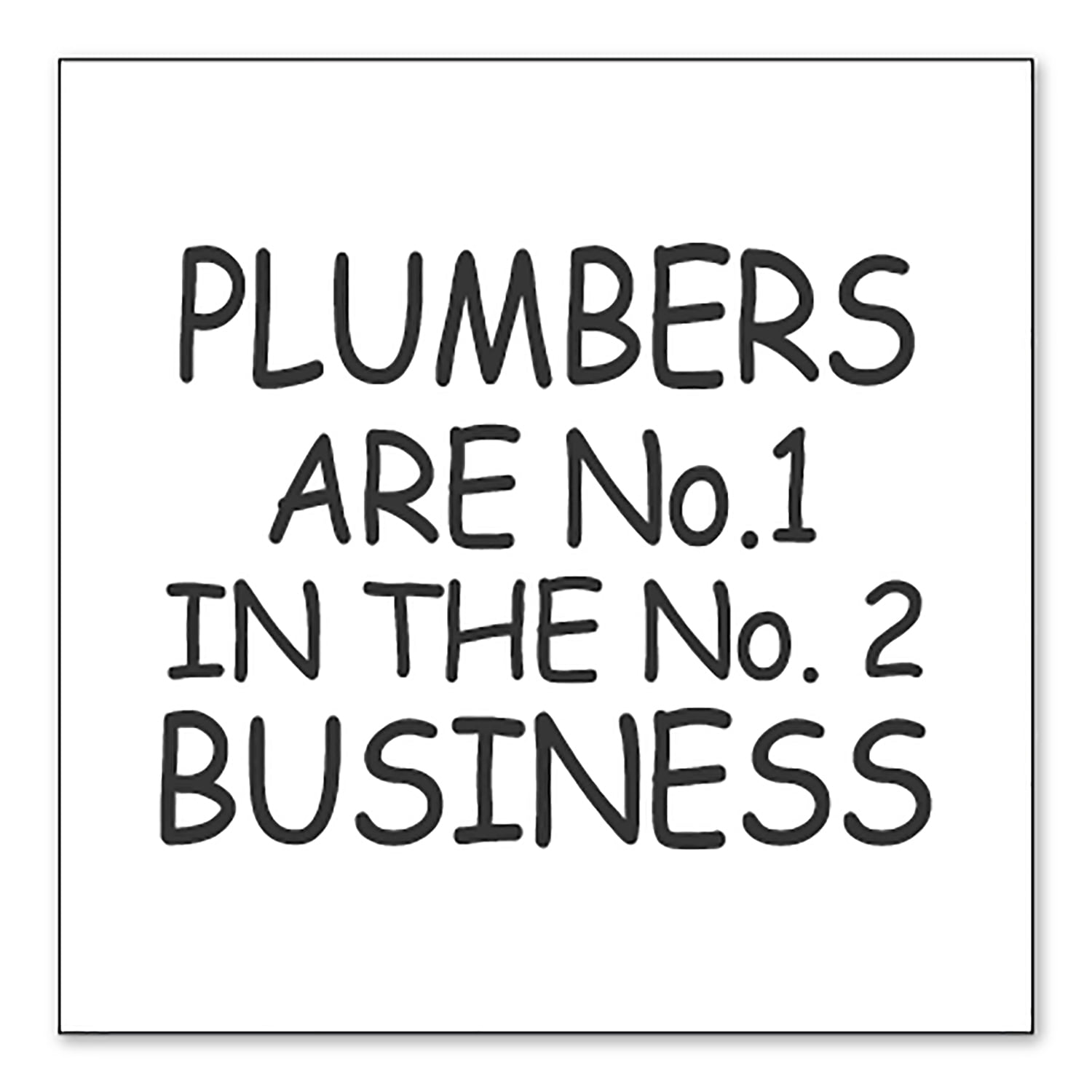 DistinctInk Custom Bumper Sticker - 10" x 10" Decorative Decal - White ...