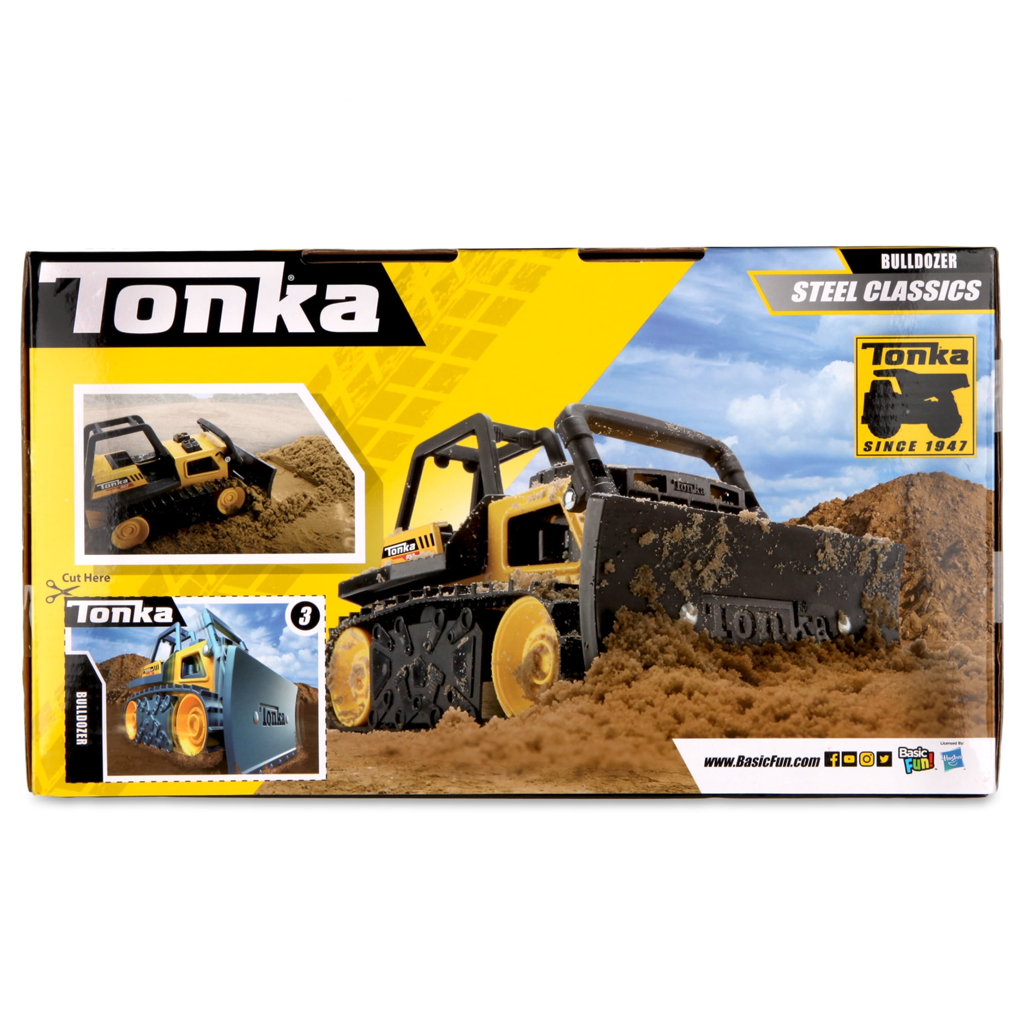 Buy Tonka - Steel Classics - Bulldozer - Built Tonka tough with Real ...