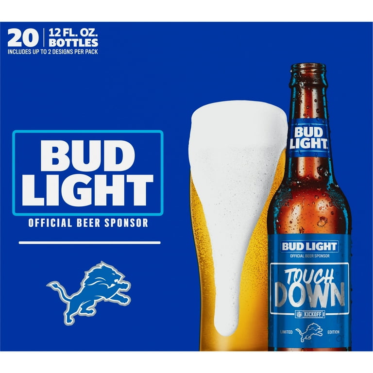 Bud Light Beer, 12 Pack Lager Beer, 12 Fl Oz Bottles, ABV,, 58% OFF