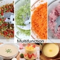 Milex Insta chop elite with 39-page recipe booklet included, 4-layer ...