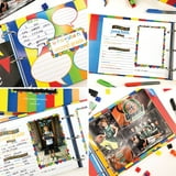 First Day & Last Day of School Memory Book Keepsake Album, Preschool ...