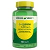 Spring Valley L-Lysine Dietary Supplement Tablets for Tissue Health ...