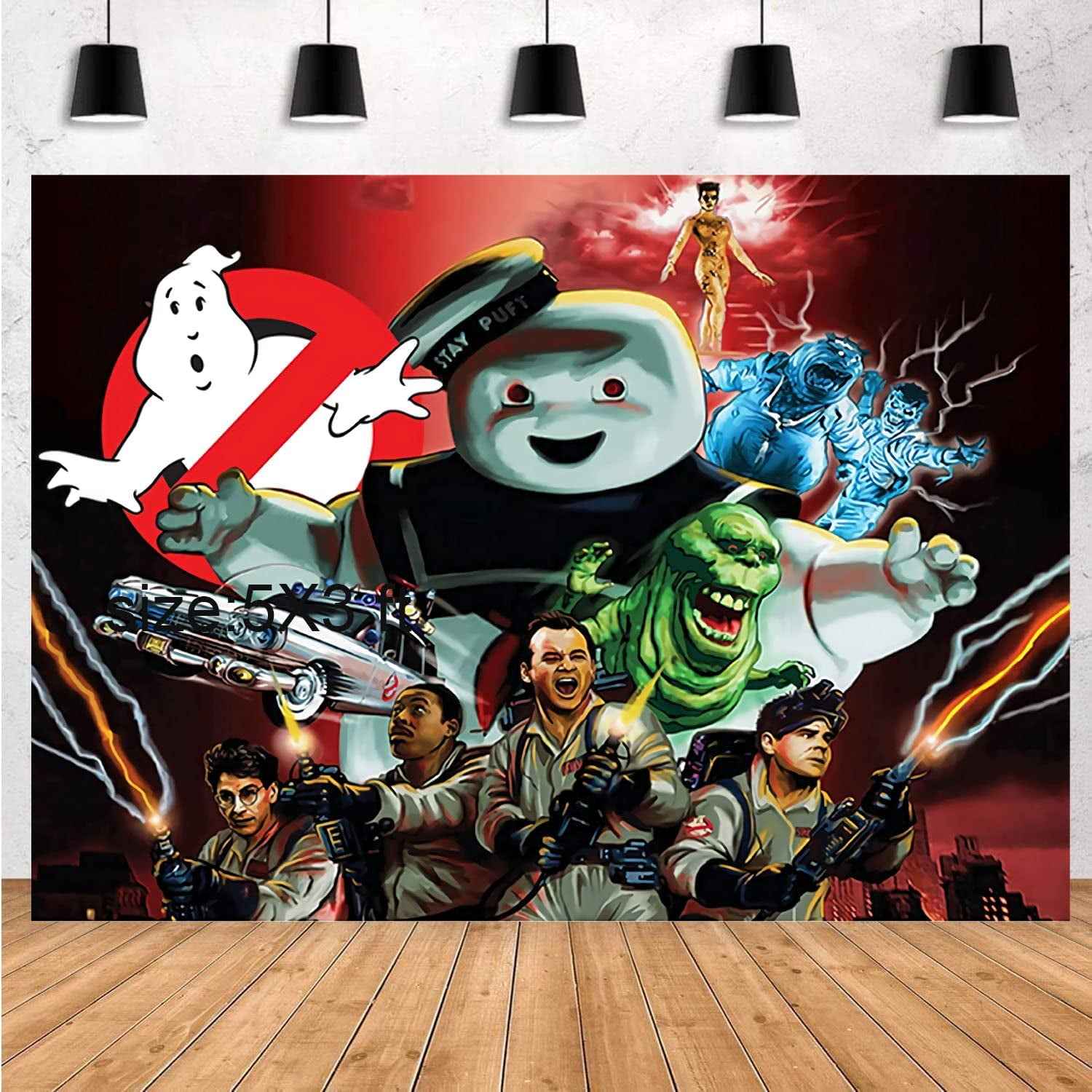 Click here for Ghsdfbb Ghostbusters Party Supplies 5x3ft Ghostbus... prices