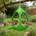 Compact Spherical Bird Feeder with Drainage Holes, Anti-Water ...