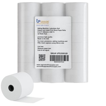 Vonlyst Thermal Receipt Paper Roll for Square Terminal Portable POS ...