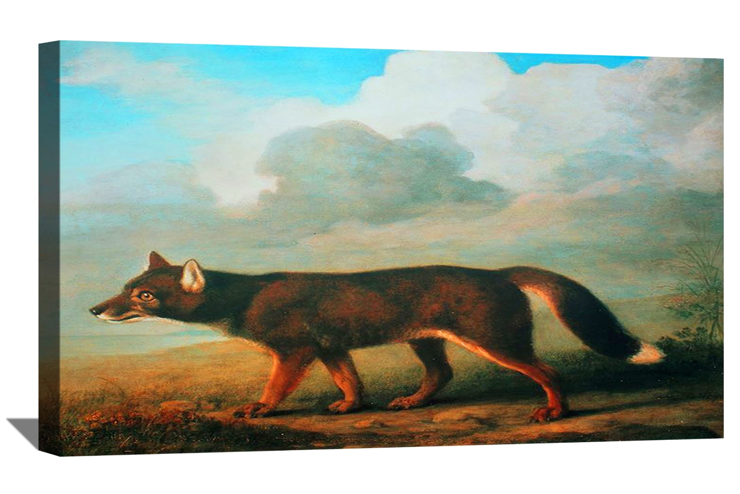 George Stubbs Paintings Sporting Art Print Portrait Of A Large Dog ...
