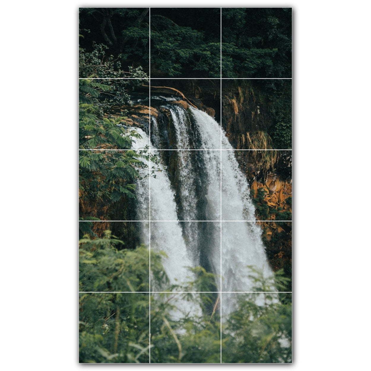 Picture-Tiles.com: Waterfalls Ceramic Tile Wall Mural WAL501148-35M. 18 ...