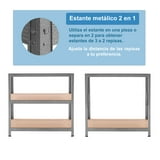 Estante Metalico Onof ESM-01 Anaquel Rack 5 niveles Negro | Walmart en ...