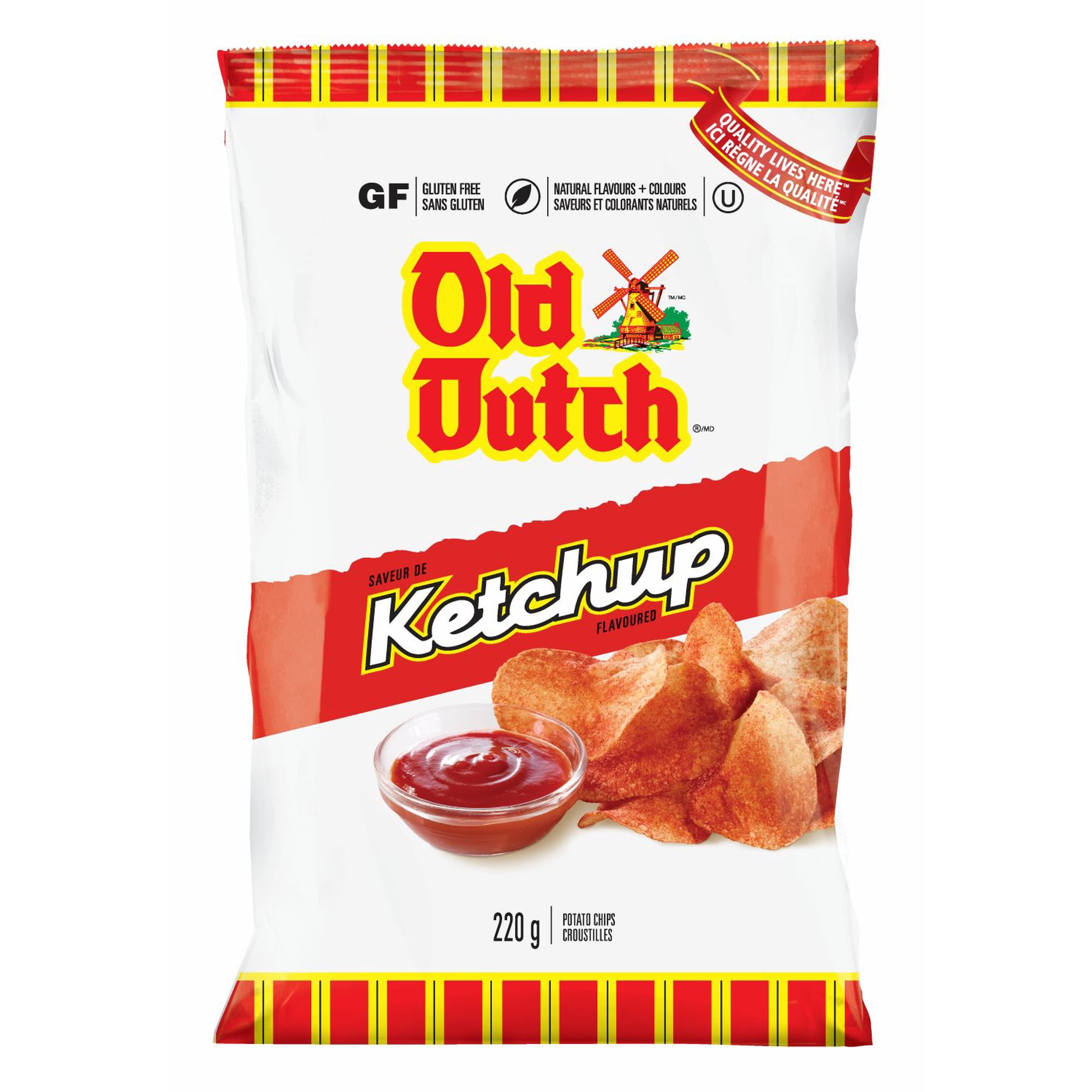 Click here for Old Dutch Ketchup Potato Chips 220g prices