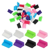 4pcs Anti-Lost Anti Dust Plug, Micro USB Port Dust Covers Cap Silicone ...