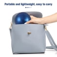 BESTYASH Reflective Blue Stainless Steel Gazing Ball Polished ...