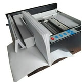 INTSUPERMAI Automatic Desktop Glue Book Binding Machine LCD Hot Melt Book Binder - Walmart.com