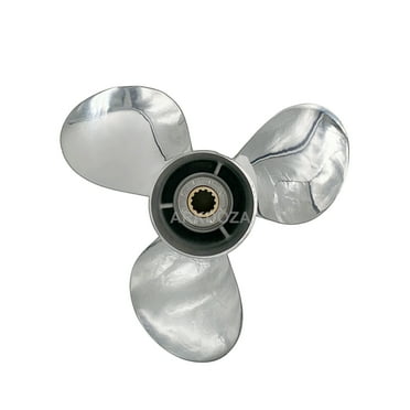 Solas Mercury 143113813 New Saturn, Stainless Steel 3-Blade Propeller - Walmart.com