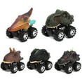 Skindy Cartoon Dinosaur Racing Car Pull Back Vehicle Children Kids Boys ...