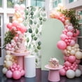 5FT Arch Backdrop Covers, Watercolor Leaves Wedding Arch Cover Stretchy ...