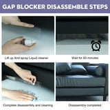 DIYMAG 8 Pack Clear Toy Blockers for Furniture, 16" L x 3.2" H Under ...