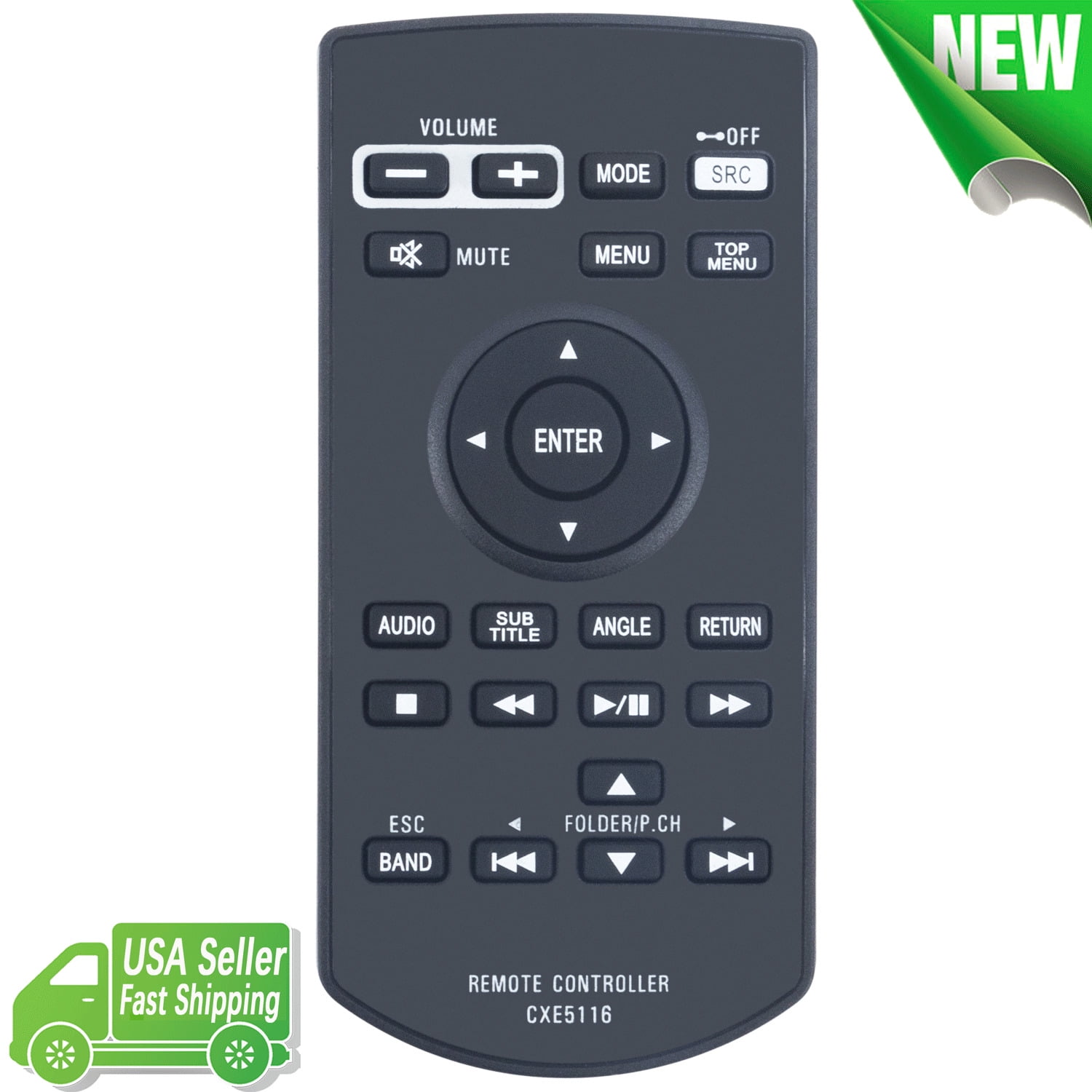 CXE5116 Replace Remote Control for PIONEER Car Audio System DVD RDS AV ...