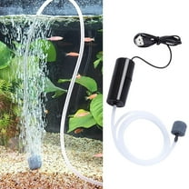 USB Aquarium Air Pump, Ultra Silent Fish Tank Air Pump Mini Aquarium ...