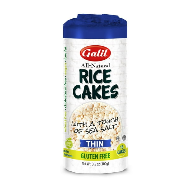 Galil Thin Rice Cakes w/ Salt, 100g - Walmart.ca