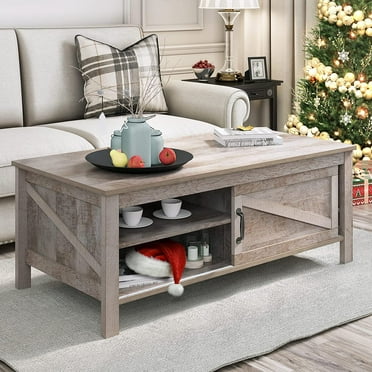 Yaheetech Lift Top Coffee Table w/Hidden Storage Compartment Open Shelf ...