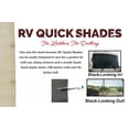 Universal Interior RV Windshield Privacy Shade 120"L x 58"W for Class A ...