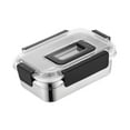 Food Storage Bento Box Lunch Box Leakproof Stainless Steel 1600ml with ...