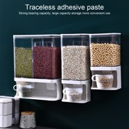 Yesbay 2000ml/2800ml Cereal Storage Box Transparent Large Diameter ...
