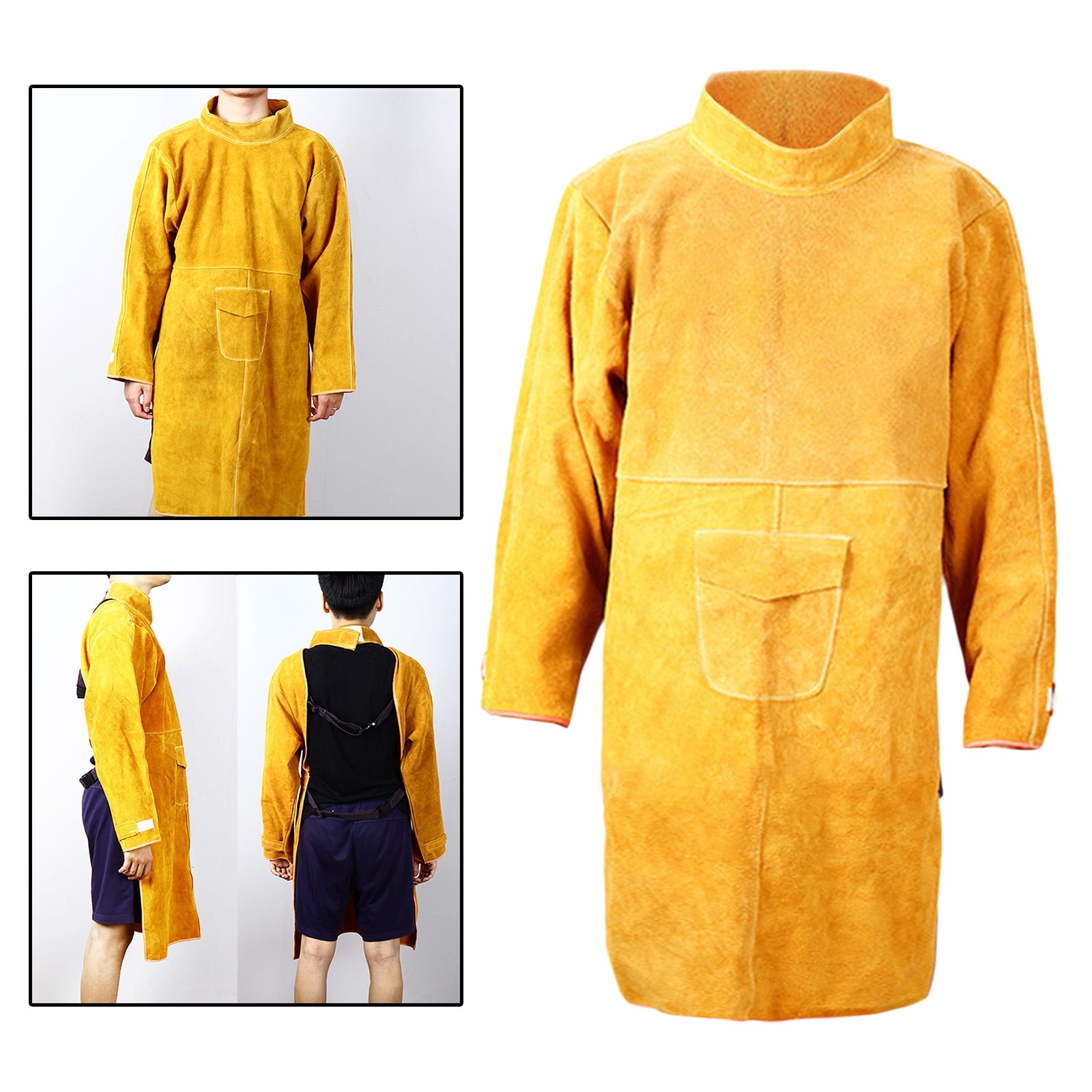 de soldadura, cuero a prueba de fuego, rgo, ropa protectora, ropa ...