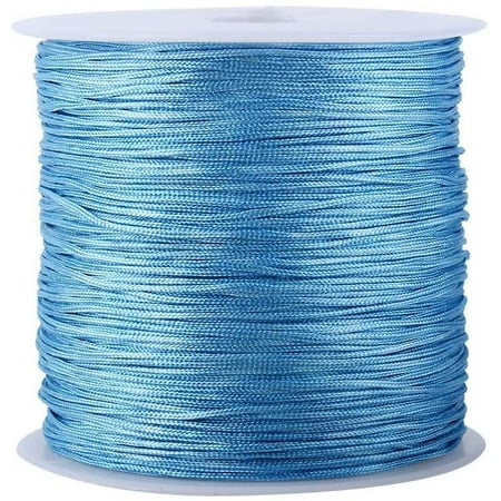 100M x 0.8mm Nylon Chinese Knot Cord,Rattail Macrame Shamballa Thread ...