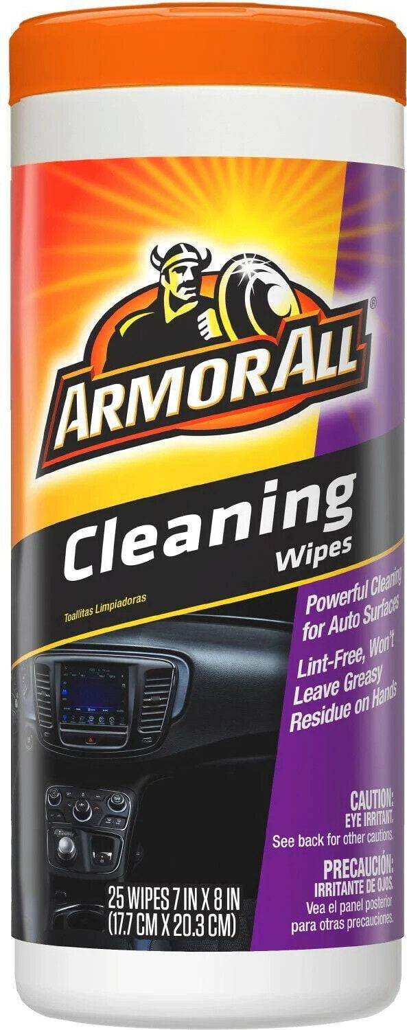 Armor All 30ct Cleaning Wipes Lint-Free 20% more Disposable - Walmart.com