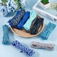 60M 12 Colors 7 Inner Cores Nylon Cord Ropes Climbing Rope Mixed Color ...
