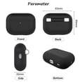 Airpods Pro 2 Case Cover with Incase Lanyard Soft Silicone Protective ...