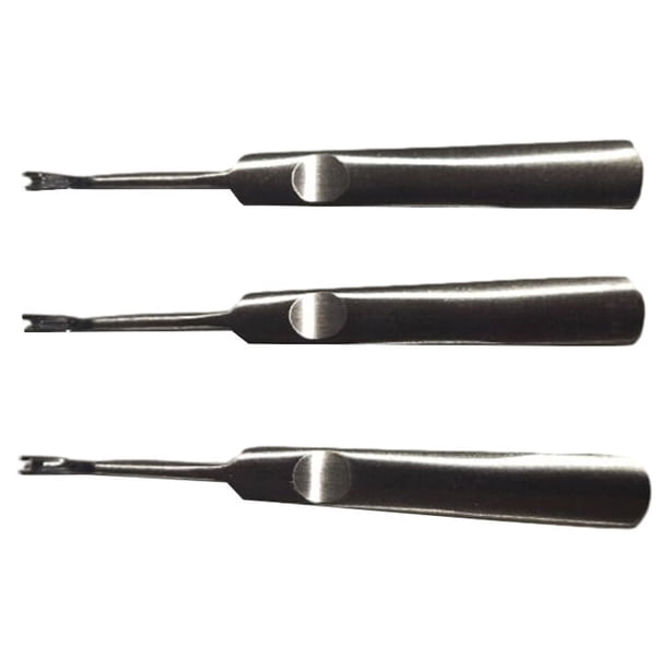 Dalazy 3 Pieces/Set Leather Manual Groovers U V Shape Grooving Slotting ...
