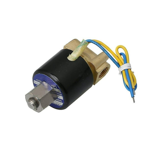 2 Way Nbr Electric Solenoid Valve Water Air N/o 12v Dc 1/4inch Normally Open Type - Walmart.ca