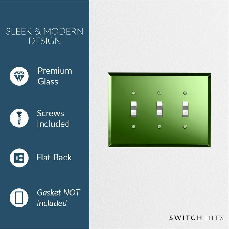 Decorative Triple Light Switch Covers