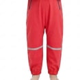 Freshbabe Kids Solid Hooded Rain Jumpsuit With Reflective Stripes ...