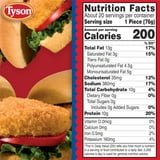 Tyson Breaded White Meat Chicken Patties, 54 oz (Frozen, Fully Cooked ...