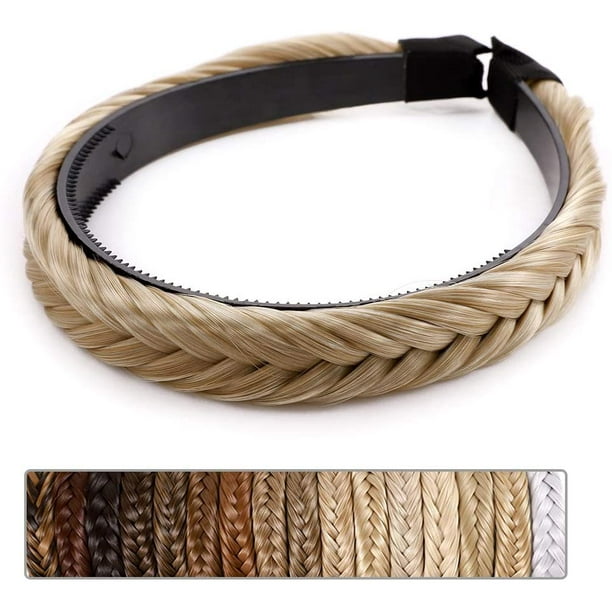 Braided Headband with Teeth Fishtail Braid Headband with Tooth Classic ...
