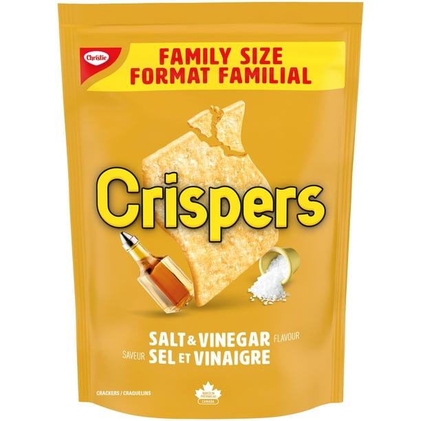 Crispers, Salt and Vinegar Flavour, Family Size, Salty Snacks, Is It a ...