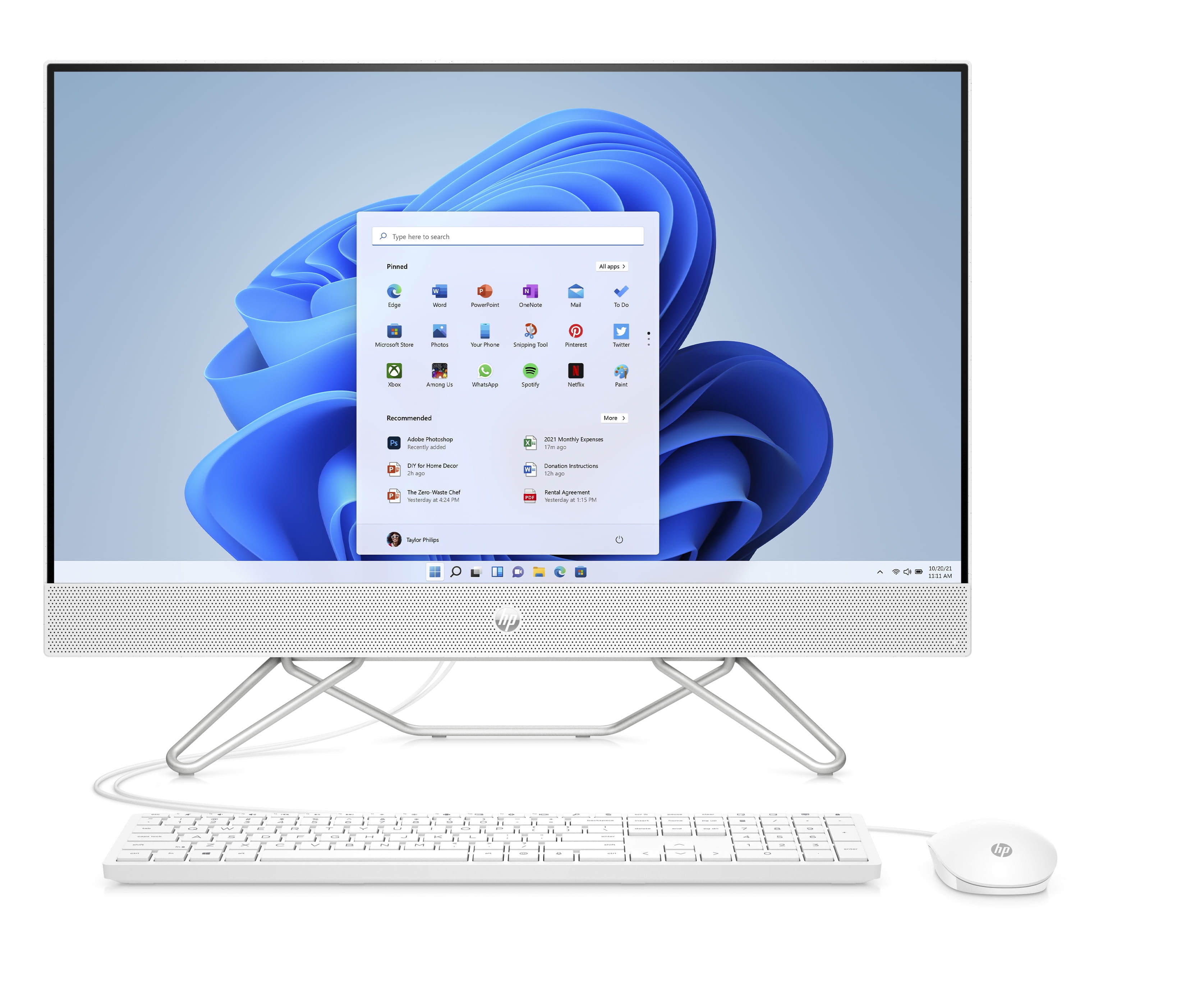 HP All-in-One 24-cb0120 Intel Pentium Silver J5040,8GB RAM,Intel UHD ...