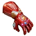 FDEEOM Iron Man Infinity Gauntlet Glove with Batteries Led Light Up ...