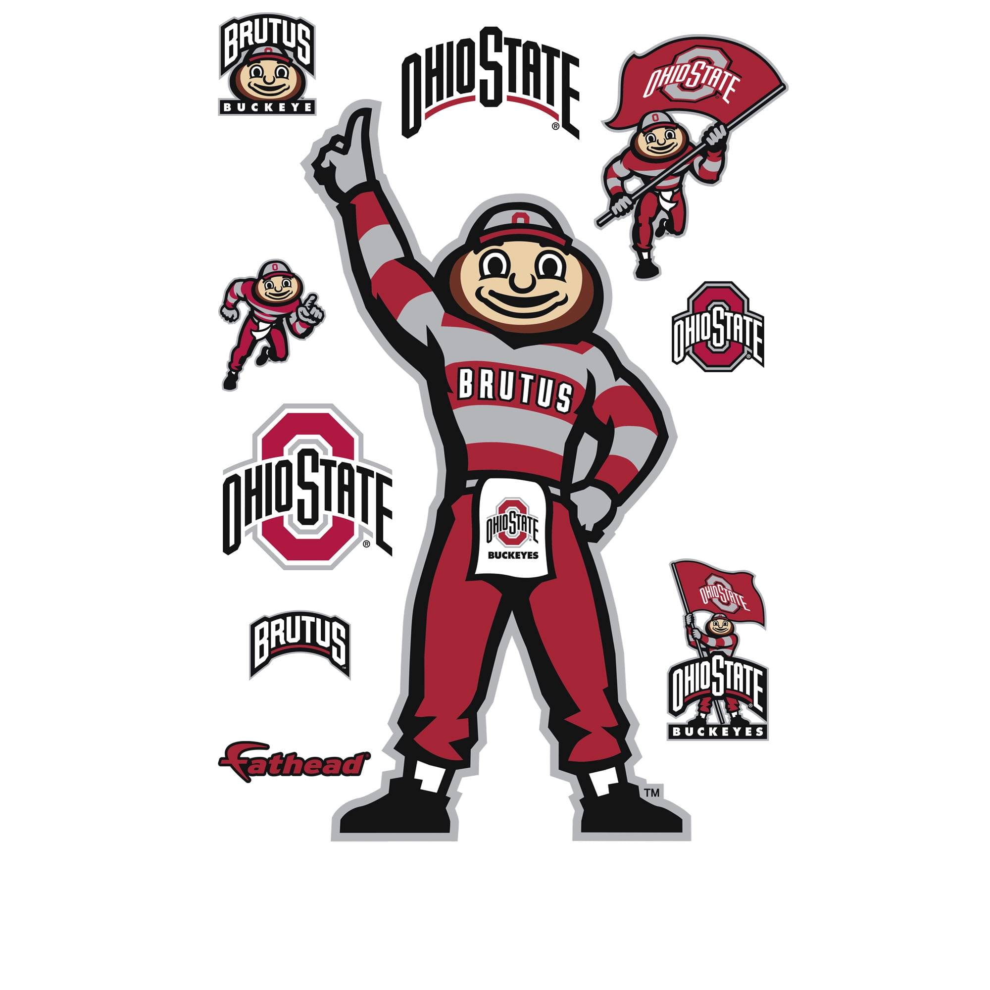Brutus Buckeye Logo