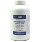 Consolidated Midland Corp Sodium Chloride Tablets 1 Gm, 100 ea ...