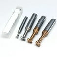 Radius Corner T Slot End Mill Carbide Cutter Concave Arc Machining ...