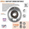 Frigidaire 6 In. Stove Chrome Drip Pan 316048414 - Walmart.com