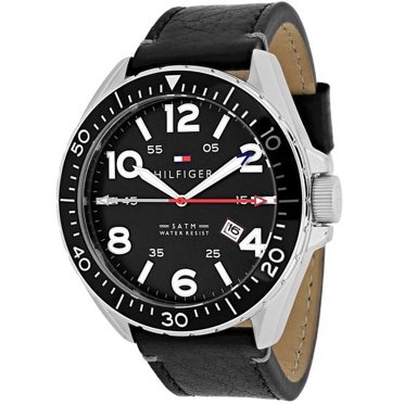 WATCH TOMMY HILFIGER STAINLESS STEEL BLACK BLACK MEN 1710391 - Walmart.com