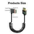 Fast Speed 8K HDMIcompatible Coiled Cable, Flexible 48Gbps ...