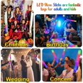 20 Pack LED Foam Glow Sticks with 3 Light Modes, Multicolor Light Up ...