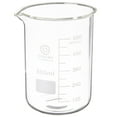 Modern Curiosity 4-Pack Glassware Beakers, 600mL - Borosilicate Glass ...
